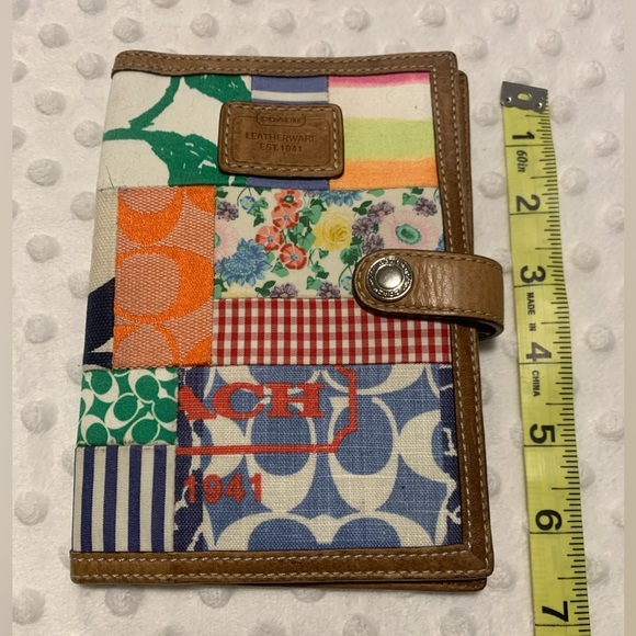 Coach | Bags | Coach Leatherware Patchwork Walletplanner | Poshmark